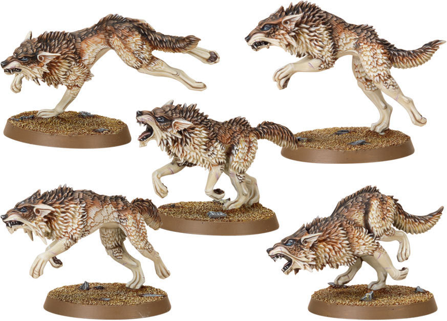 Space Wolves Fenrisian Wolf Pack | Стая Фенрисийских Волков